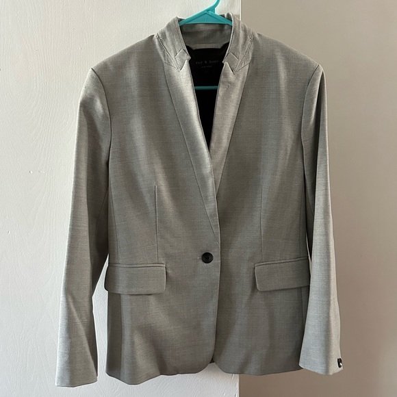 rag & bone | Jackets & Coats | Rag And Bone Gray Wool Blazer | Poshmark